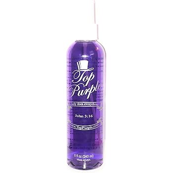 Amazon.com: TOP Purple by Touch of Purple 16 Ounce Spray Bottle: Health ...