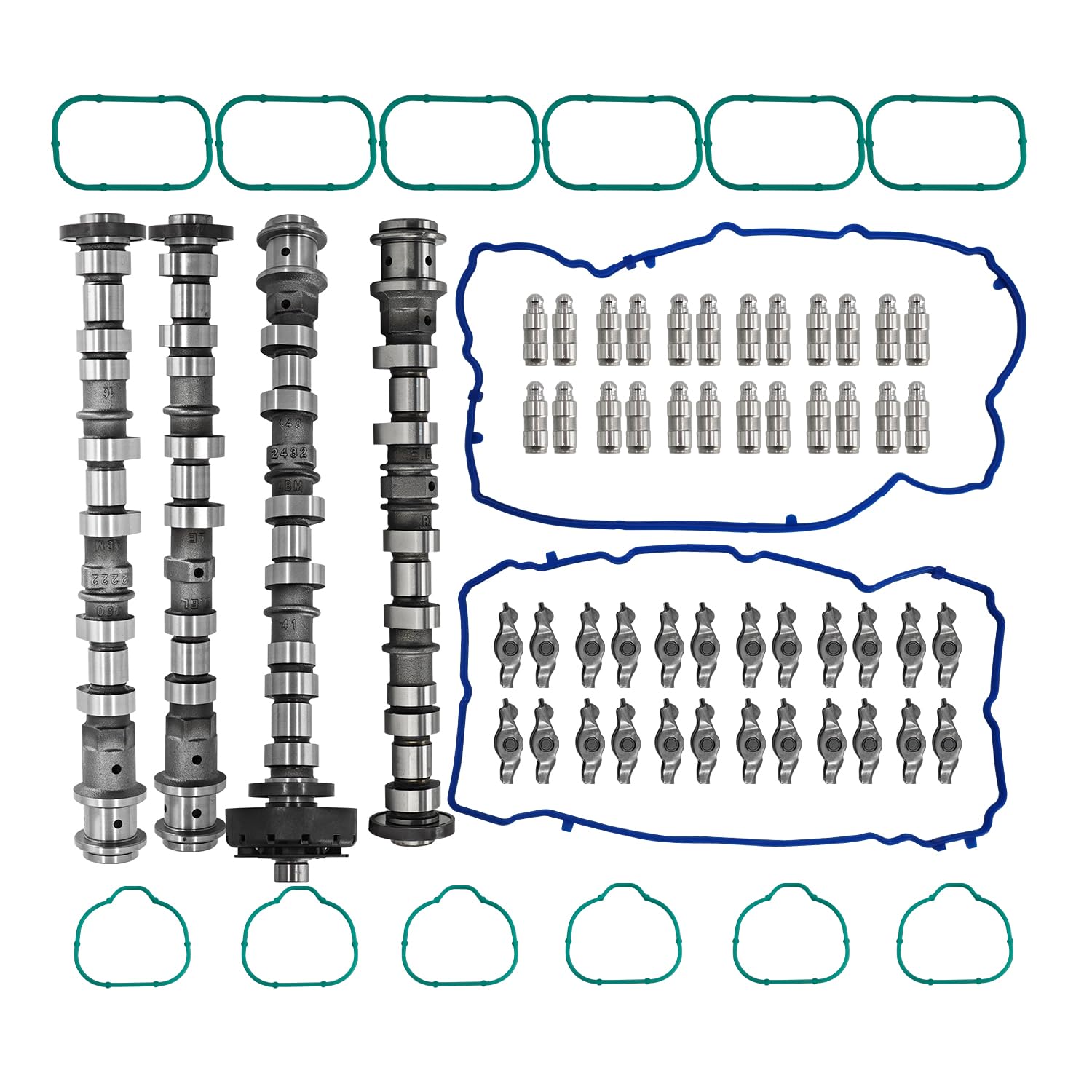 Engine Camshafts Rockers Arm Lifters Kit Replacement for Jeep Wrangler ...