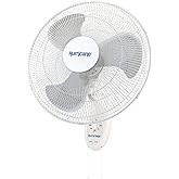 Amazon.com: Hurricane Supreme 12" Oscillating Wall Mount Fan – Space ...