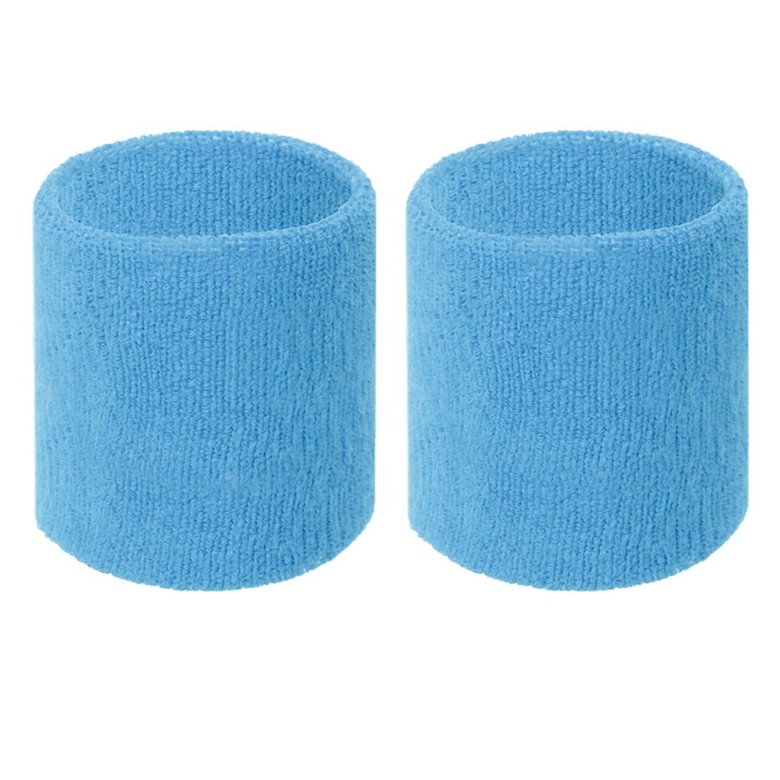 Neon Colored Sweatbands 3 Pack Colorful Cotton Sports Wristbands ...