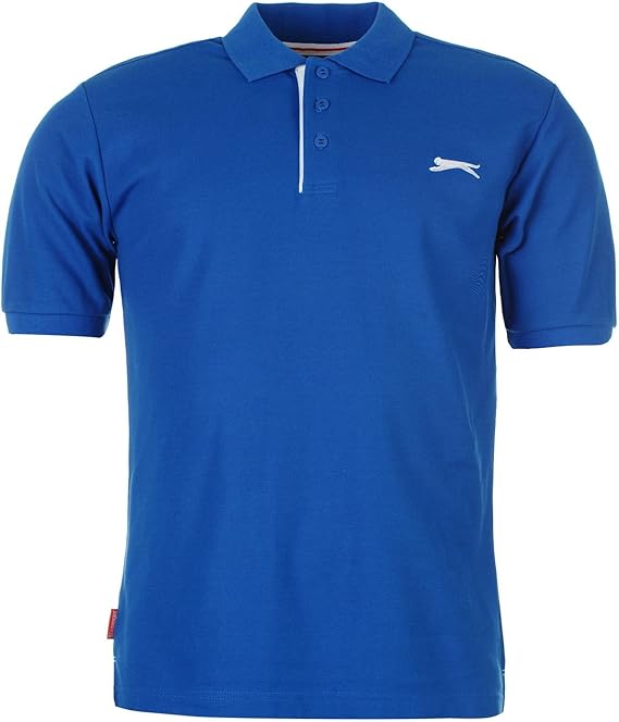 Slazenger Polo Shirt T-Shirt - blue - XXXL: Amazon.co.uk: Sports & Outdoors