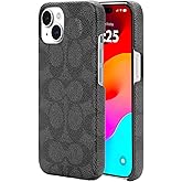 Amazon.com: Coach Signature Canvas Slim Wrap iPhone 15 Plus Case, Compatible with Wireless ...