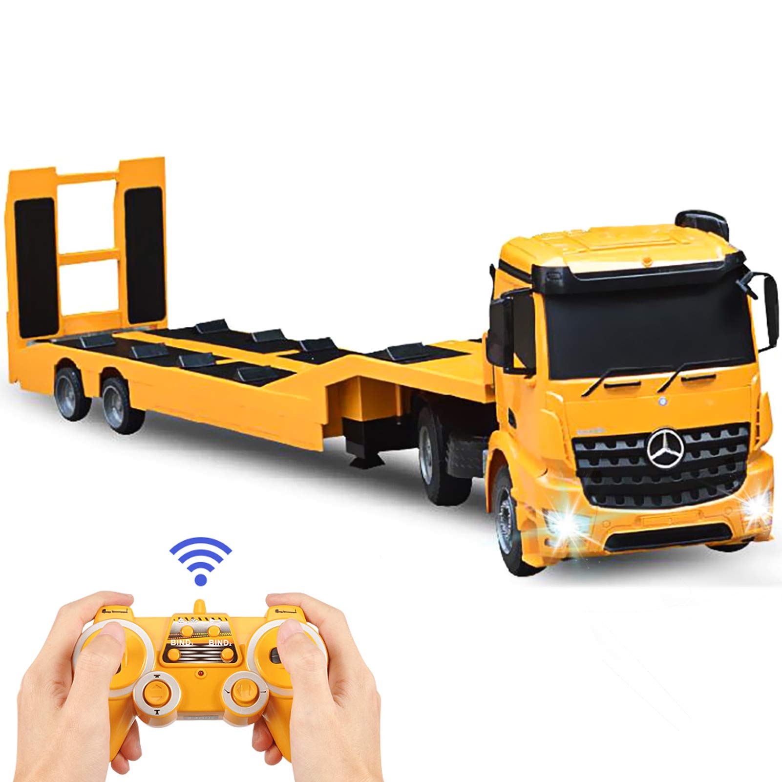 Mua DOUBLE E Benz Authorized Remote Control Semi Truck with 2 Batteries ...
