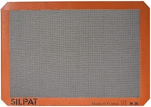Amazon.com: Silpat Silpain Premium Non-Stick Silicone Baking Mat for ...