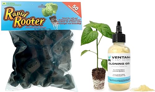 Rapid Rooter Propagation Kit: 4 oz/118ml VPS Cloning Gel & 50 Rapid ...
