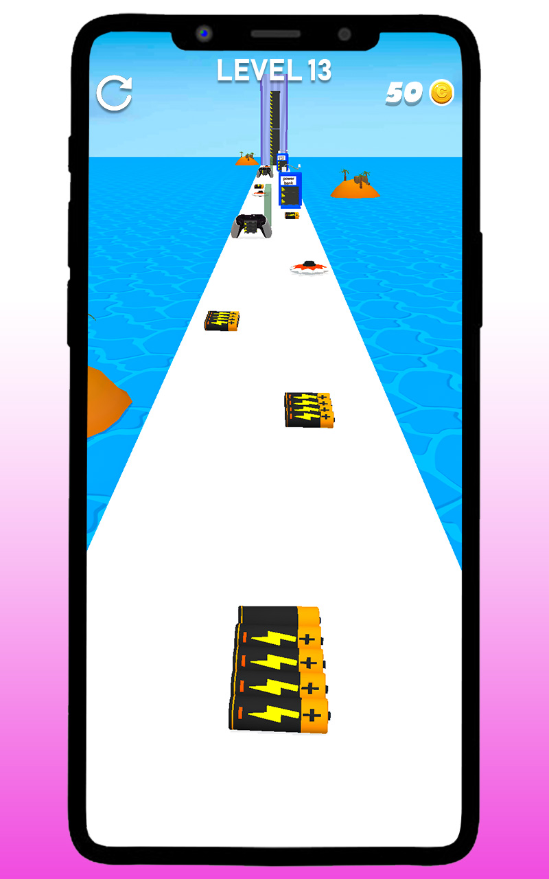 Battery Run Energize Toys Power Plug Charger Cells Rush 3D - Collect ...