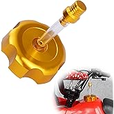 Amazon.com: Fuel Cap CNC Billet Gas Tank Cap with Anti-Leak Vent Tube ...