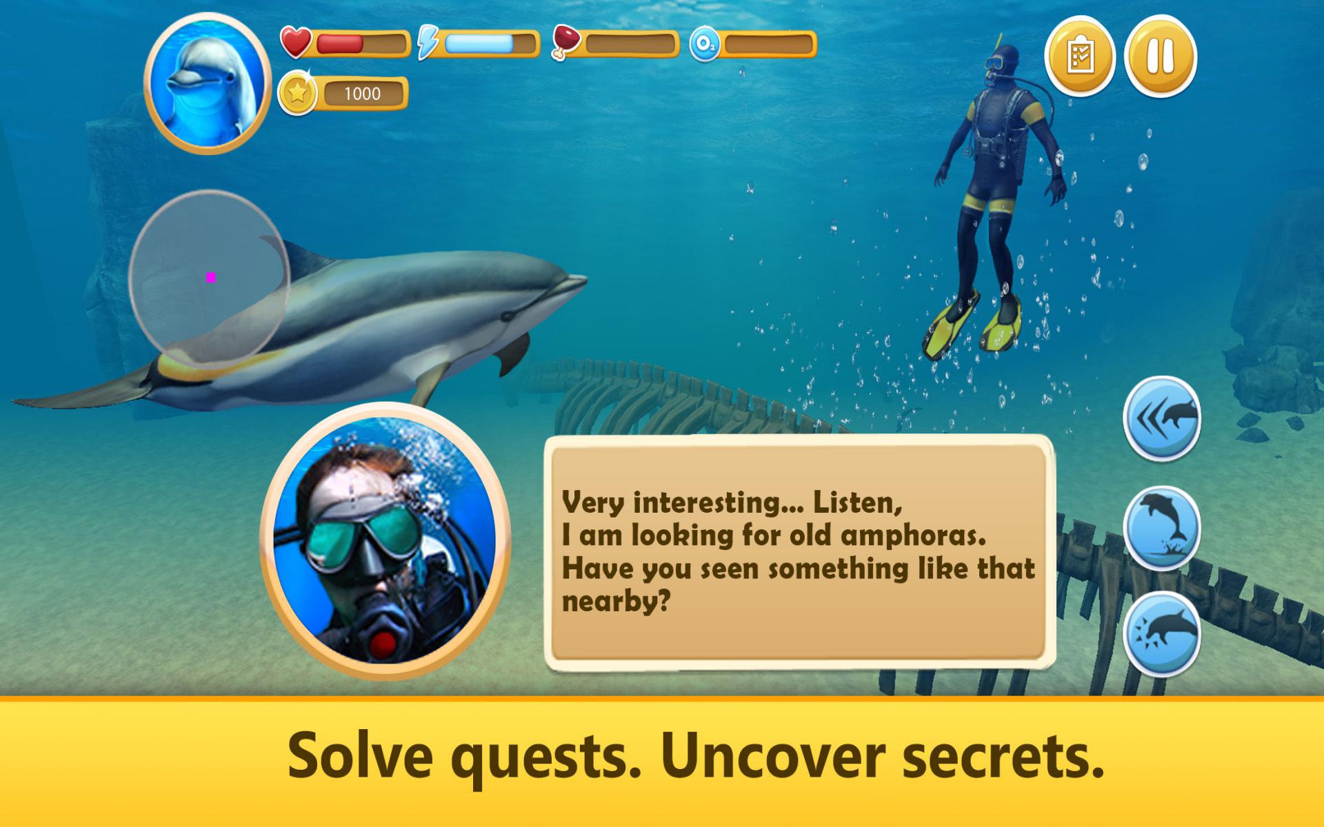 Dolphin Simulator: Sea Quest:Amazon.in:Appstore for Android