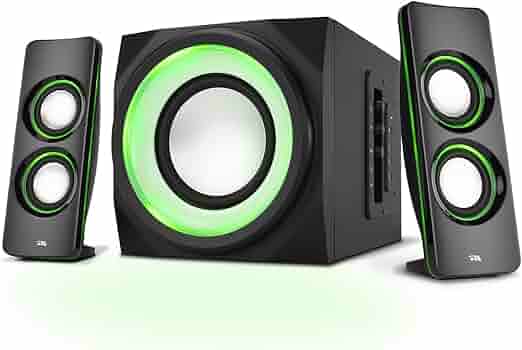 Computer Speakers Perfect 2.1 Gaming and Multimedia PC speakers Cyber ...