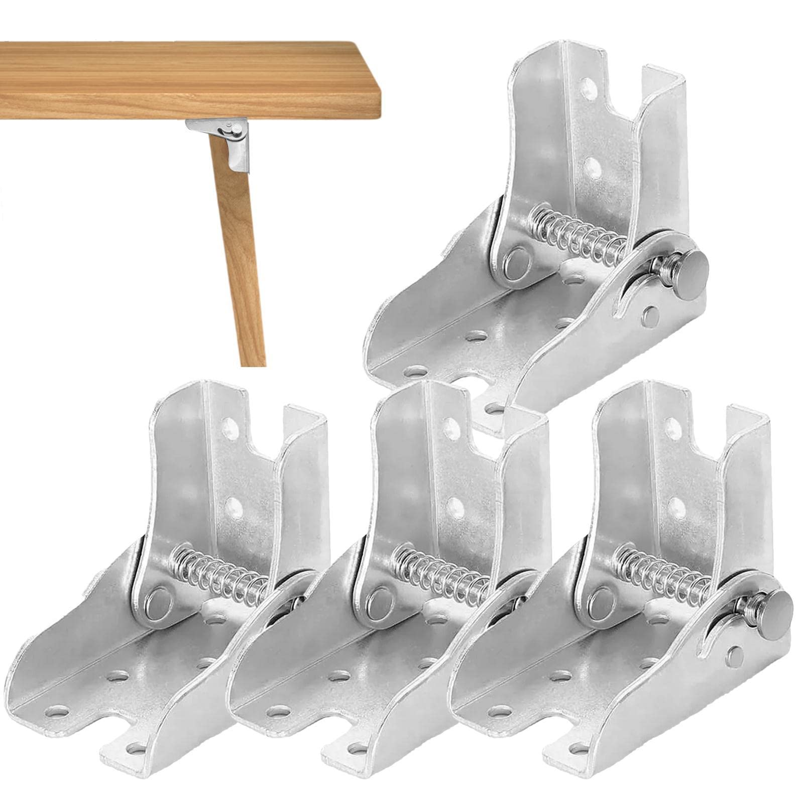 Mua Self-Locking Hinge 90 Degree - Bracket Hinges Self Locking Leg ...