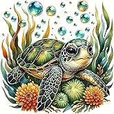 Amazon.com: ijbnhd Turtle Diamond Art Kits for Adults, Sea Turtle ...