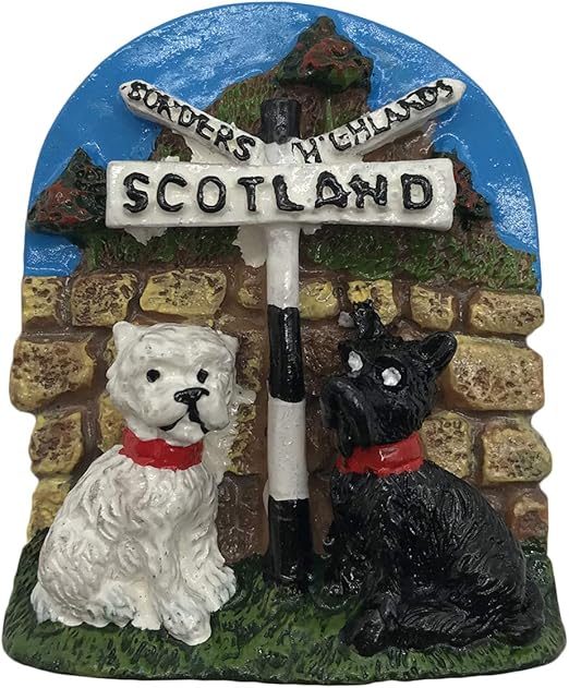 Amazon.com: 3D Scotland Refrigerator Magnet Tourist Souvenirs Resin ...