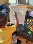 Amazon.com: GINMIC Magnetic Letters and Numbers with Easel for Kids ...