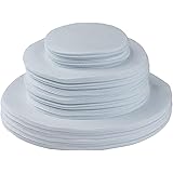 Amazon.com: Felt Plate China Storage Dividers Dish Protectors White ...