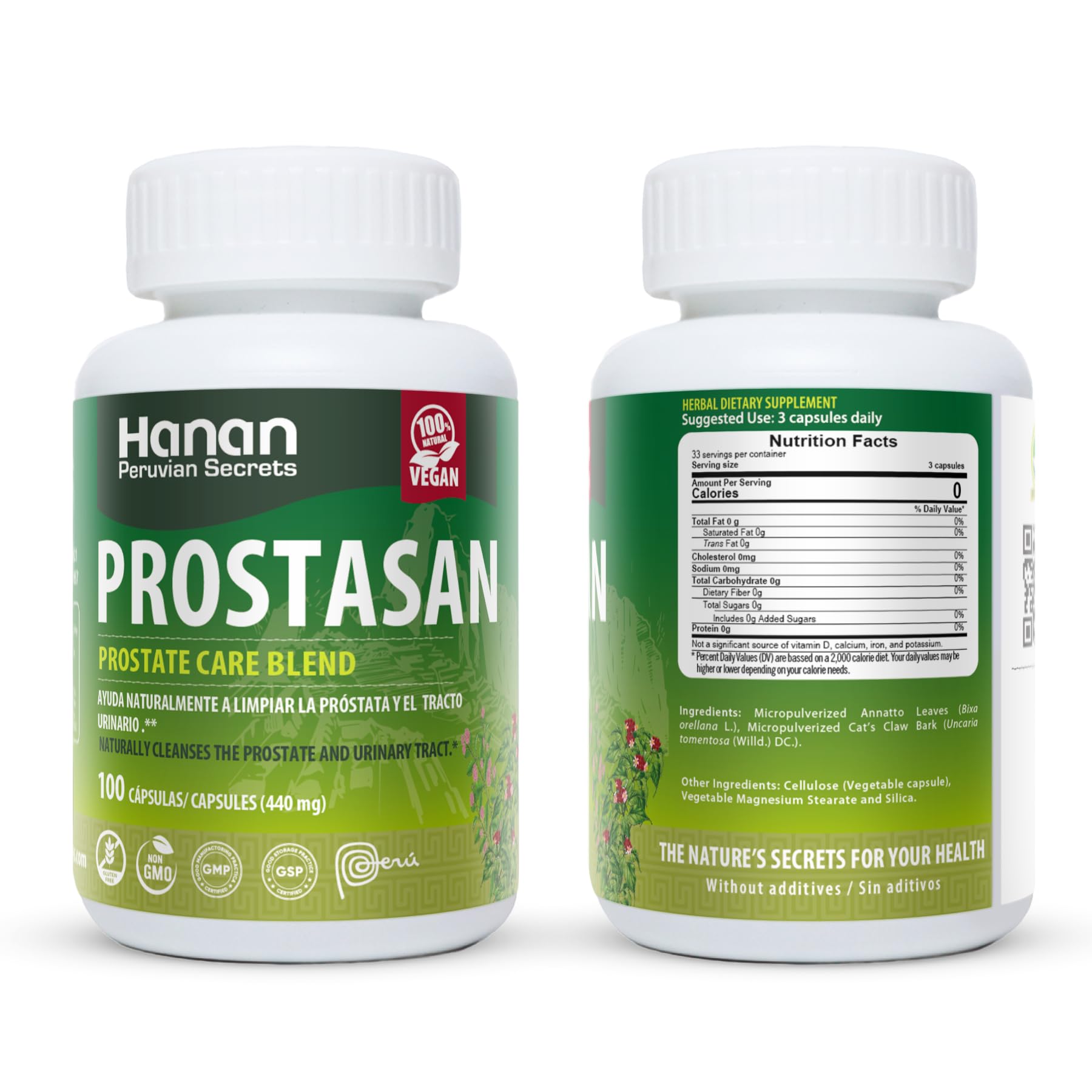 Mua Hanan Prostate Supplements for Men 100 Capsules - Prostasan Blended ...