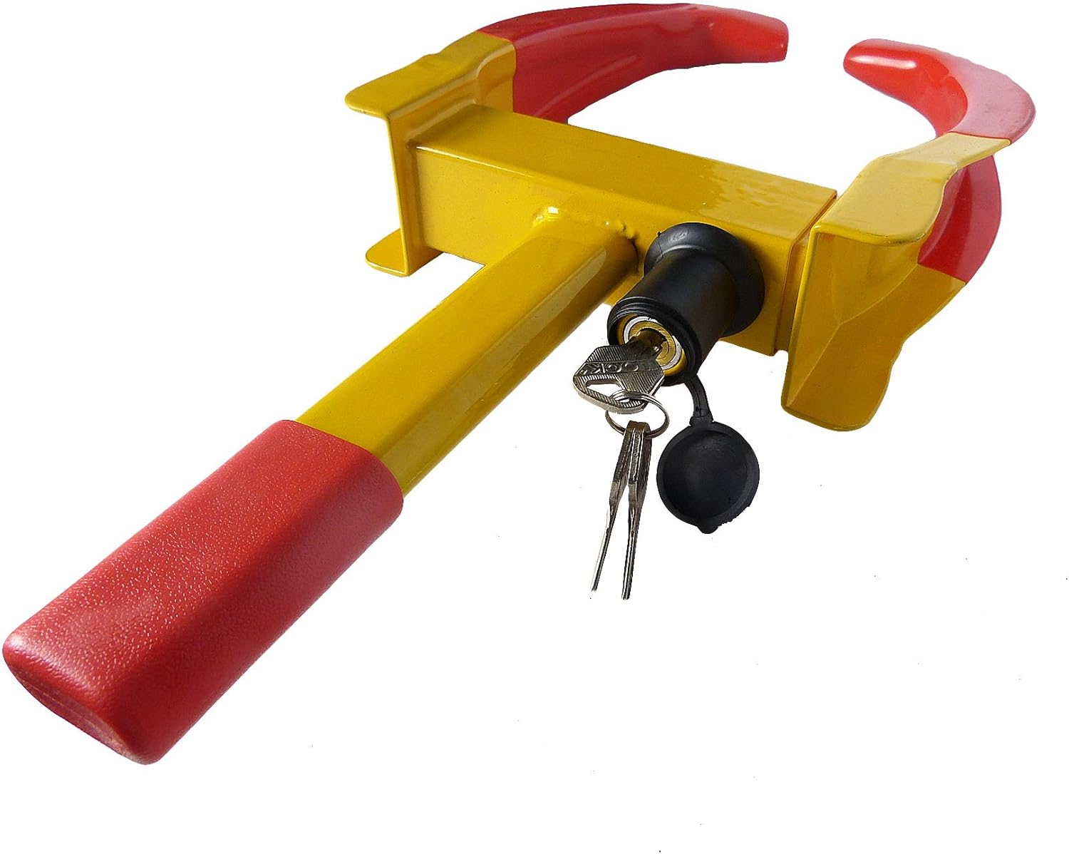 Heavy Duty Anti-theft Car Wheel Clamp with Keys – BigaMart