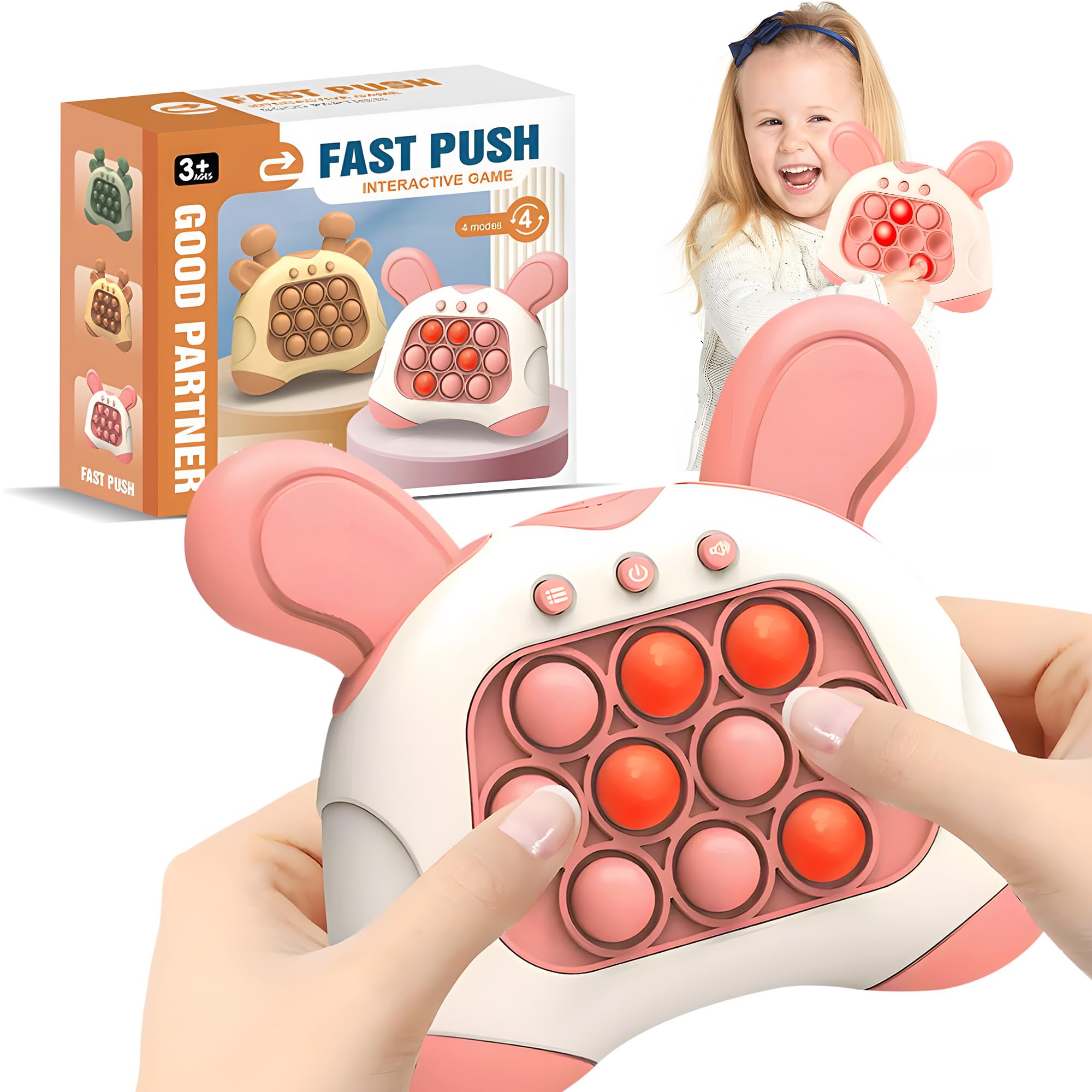 Mua Fast Push Game | Handheld Game for Kids, Push Bubble Light up ...