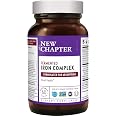 Amazon.com: Iron Supplement, New Chapter Fermented Iron Complex with ...