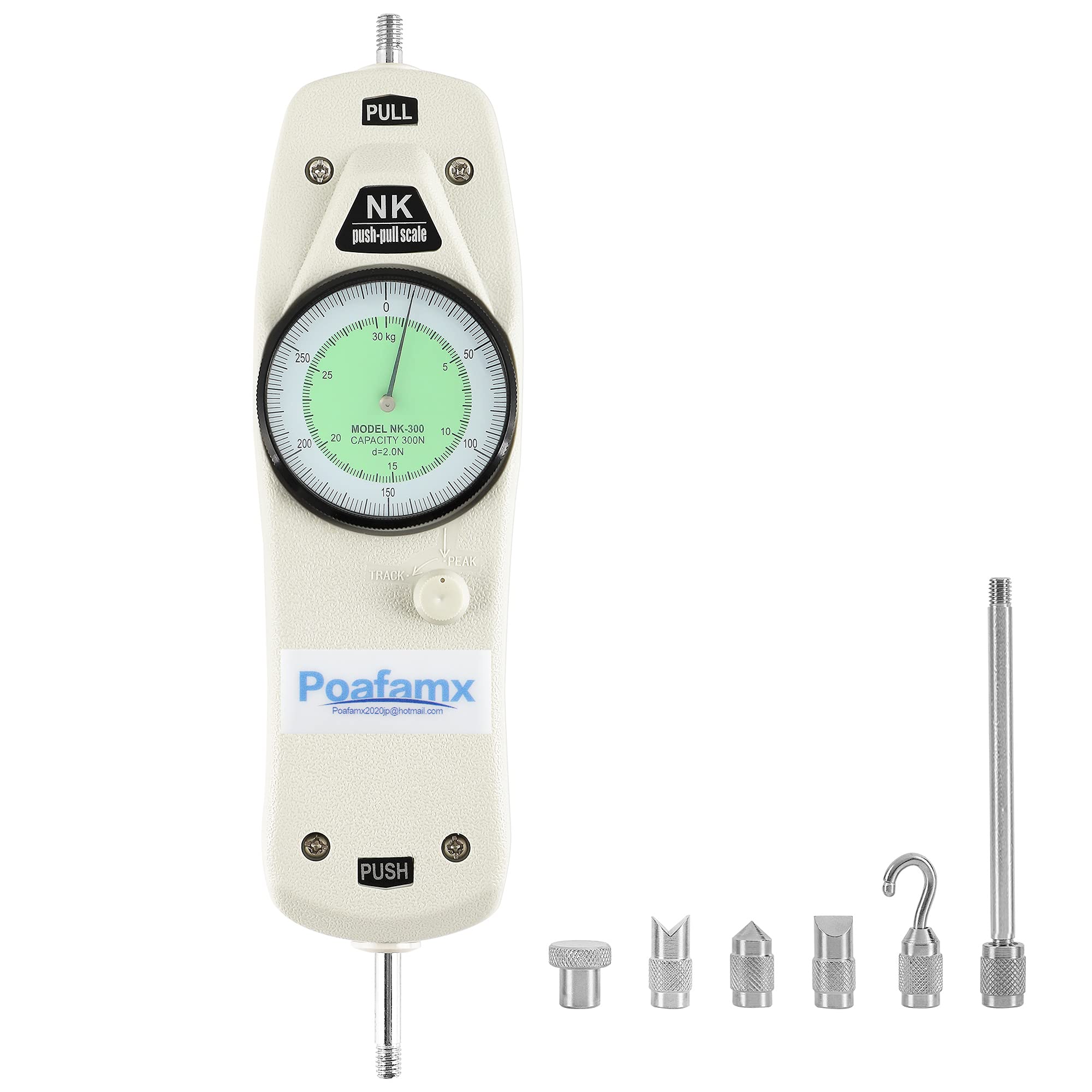 Mua Poafamx 500N Force Gauge, Accuracy 2.5N, Push Pull Gauge, Guideline ...