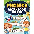 Amazon.com: Phonics Workbook for Kids 4-6: More Than 80 Pages to Learn ...