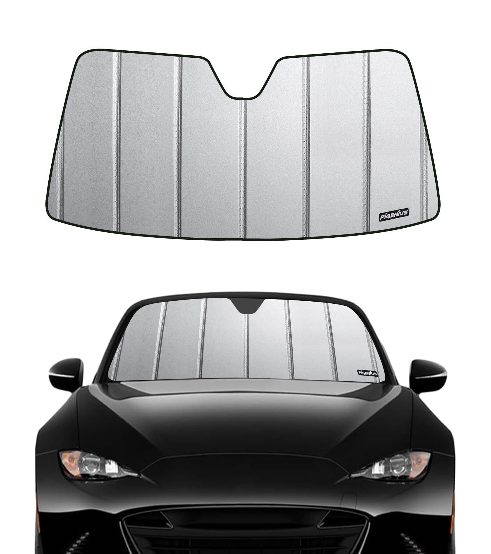 Pigenius Windshield Sun Shade for Mazda MX-5 Miata 2016-2025,Club,Grand ...