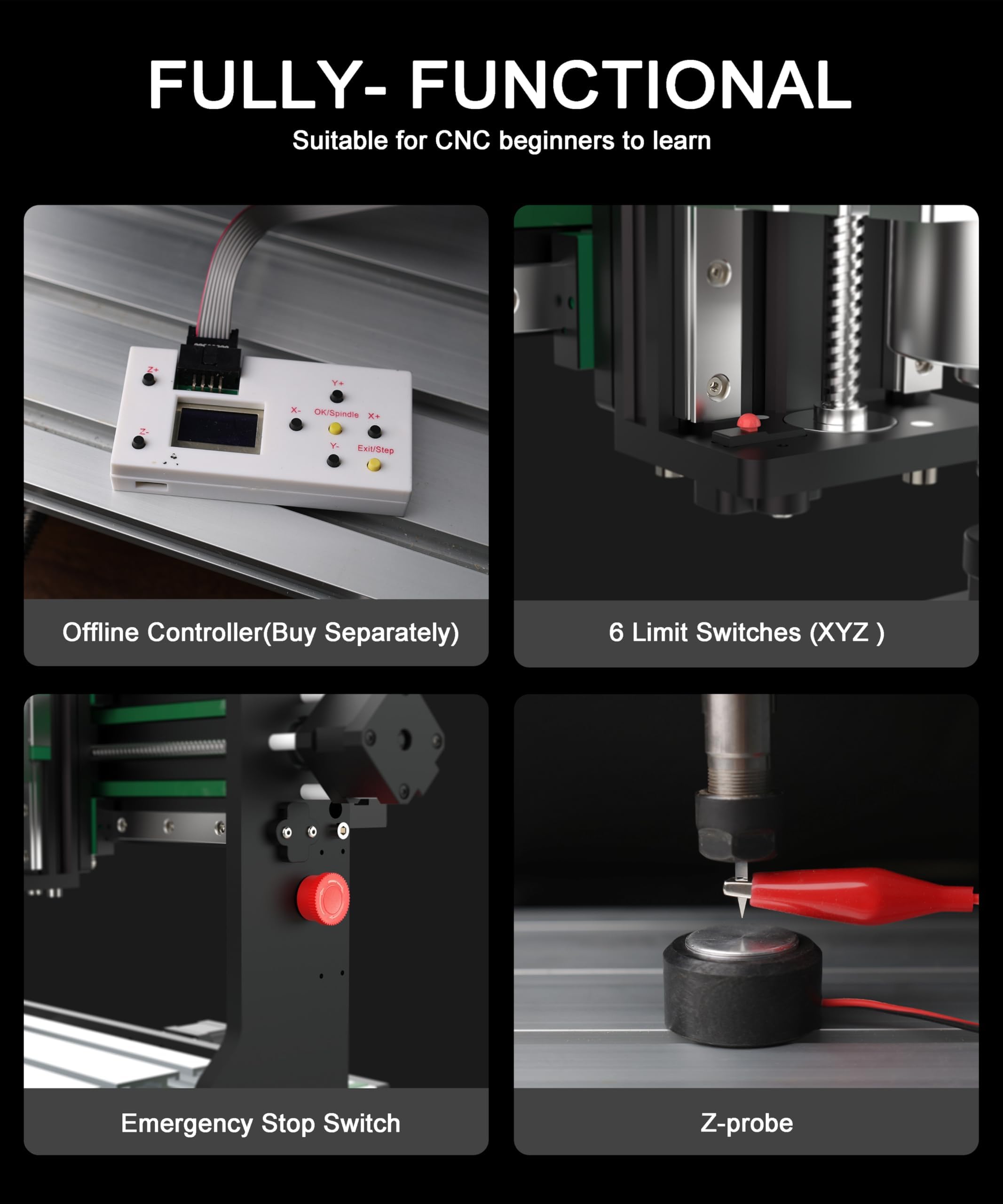 Mua All-Metal CNC Router Machine 3020-Evo, AnoleX X&Z-axis Dual Steel ...