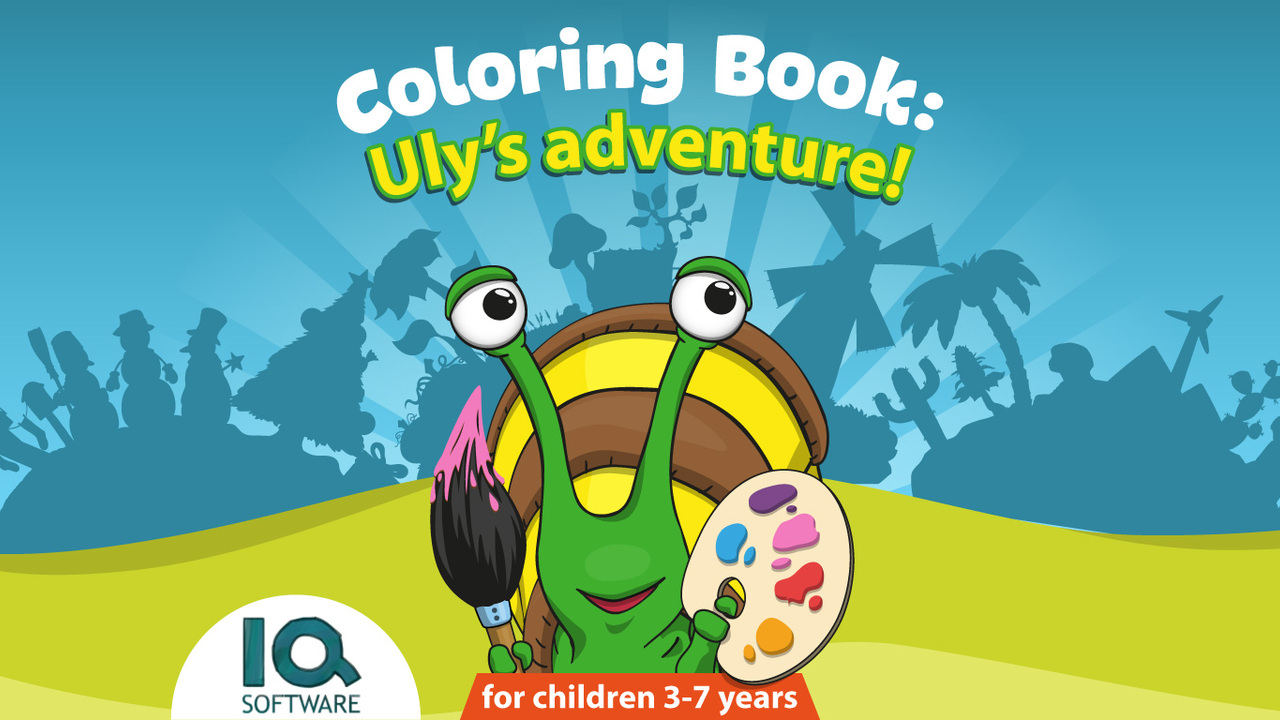 Amazon.com: Coloring Book: Uly's adventure (educational game for ...