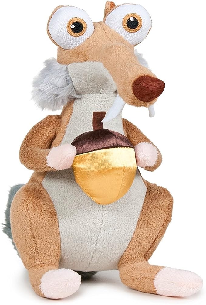 Scrat Golden Nut 11'' Acorn Plush Squirrel Ice Age 5 Collision Course ...
