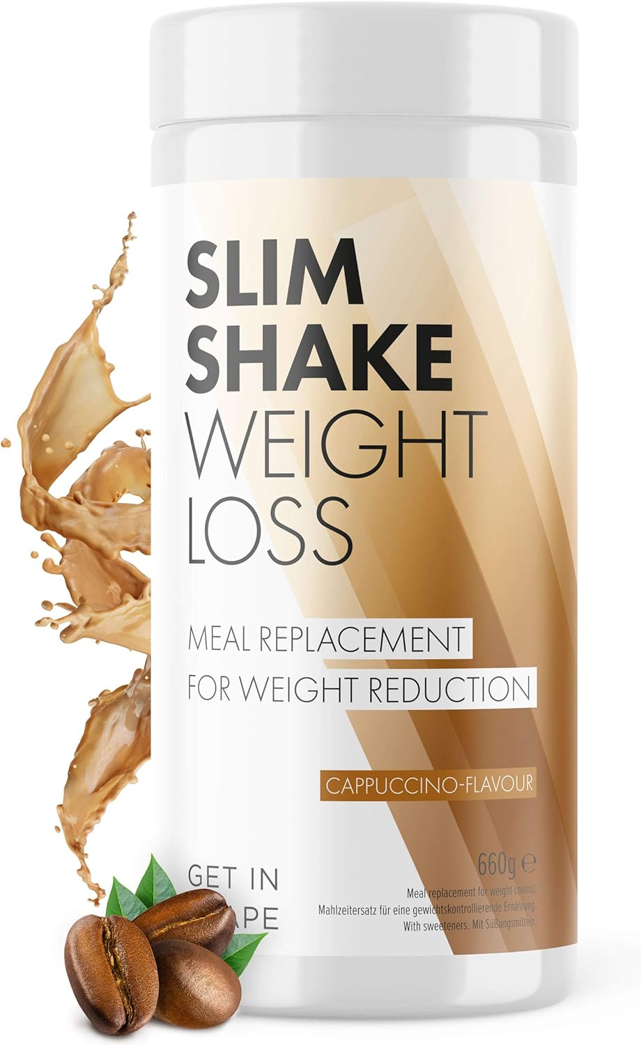 Slim Shake - der Shape Shake und Abnehm Shake (Diät Shakes) - Mahlzeitersatz mit dem Eiweiß ...