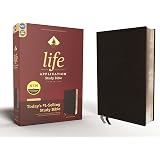 NIV, Life Application Study Bible, Third Edition, Bonded Leather, Navy ...