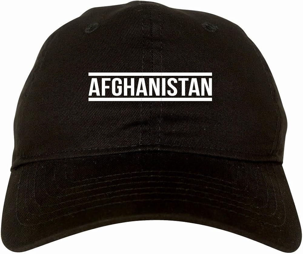 Kings Of NY Afghanistan Veteran War Flag Iraq 6 Panel Dad Hat Cap Black ...