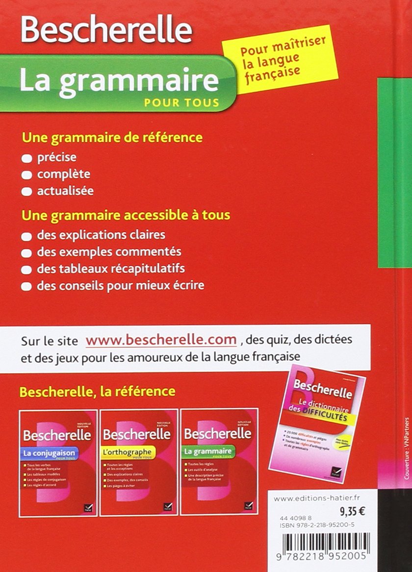 Mua Le coffret Bescherelle: conjugaison / grammaire / orthographe ...
