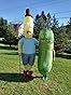 Amazon.com: Palamon Adult Rick and Morty Pickle Rick Inflatable Costume ...