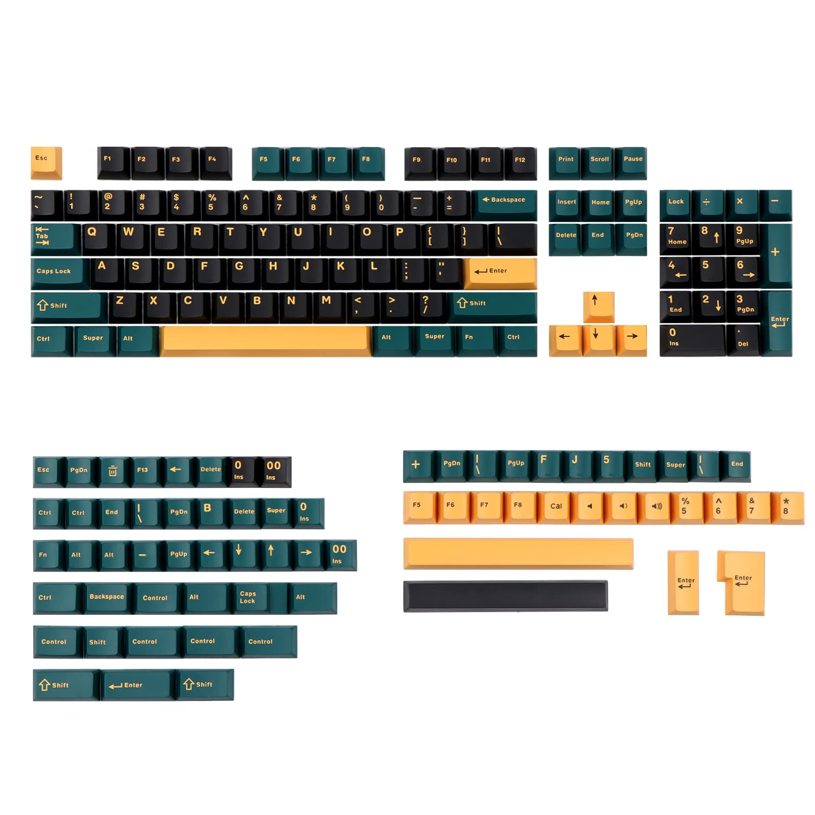 Mua EPOMAKER MARRS 172 Keys Cherry Profile ANSI/ISO PBT Double Shot ...