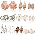 Amazon.com: 20pcs Natural Seashells Beads Summer Ocean Sea Beads White ...