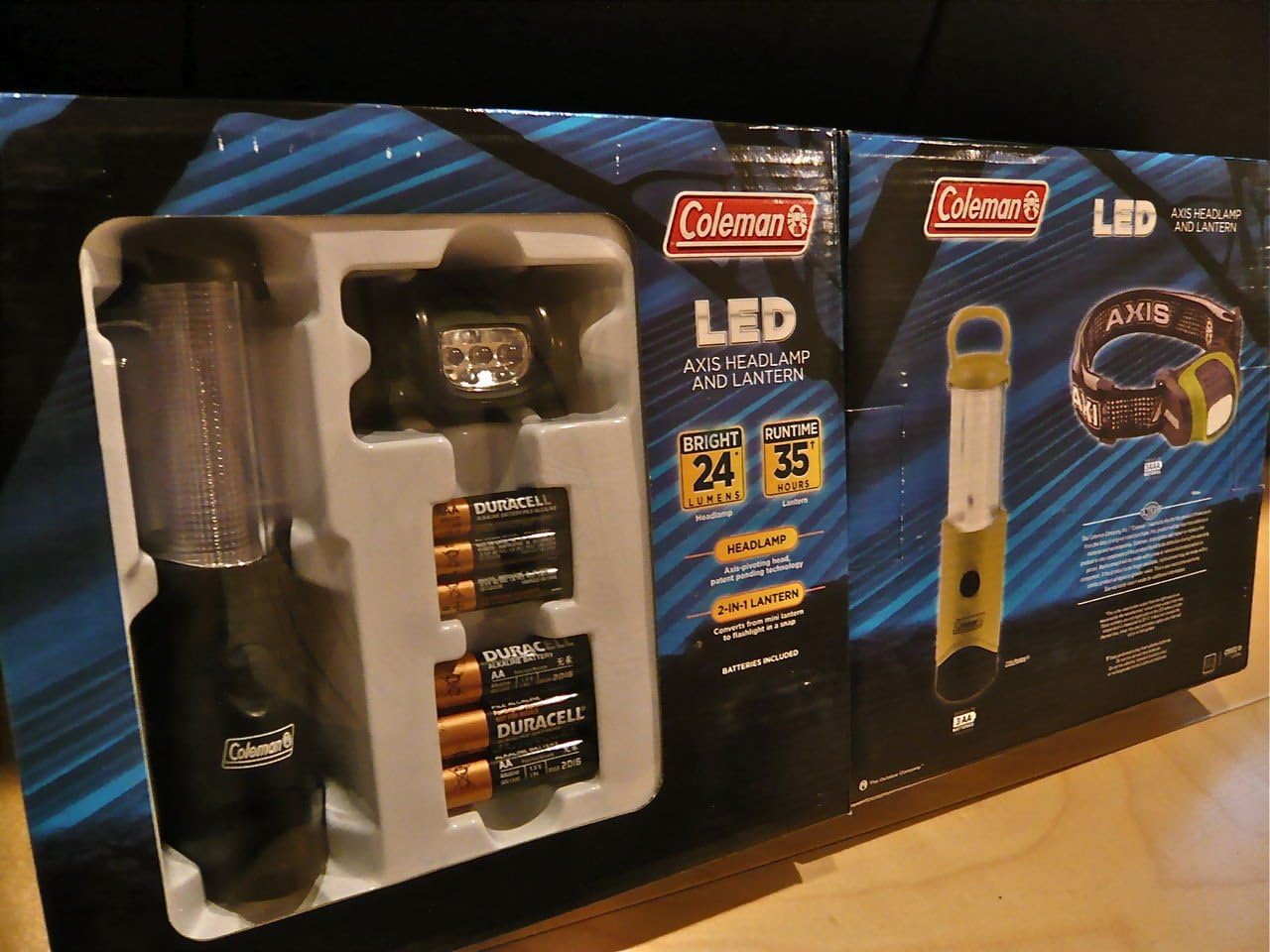 Amazon.com : Coleman Axis LED Headlamp & Lantern/Flashlight Combo Set ...