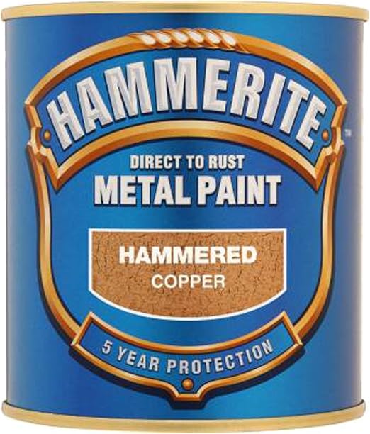 Amazon.com: Hammerite 5084822 Metal Paint: Hammered Copper 250Ml ...
