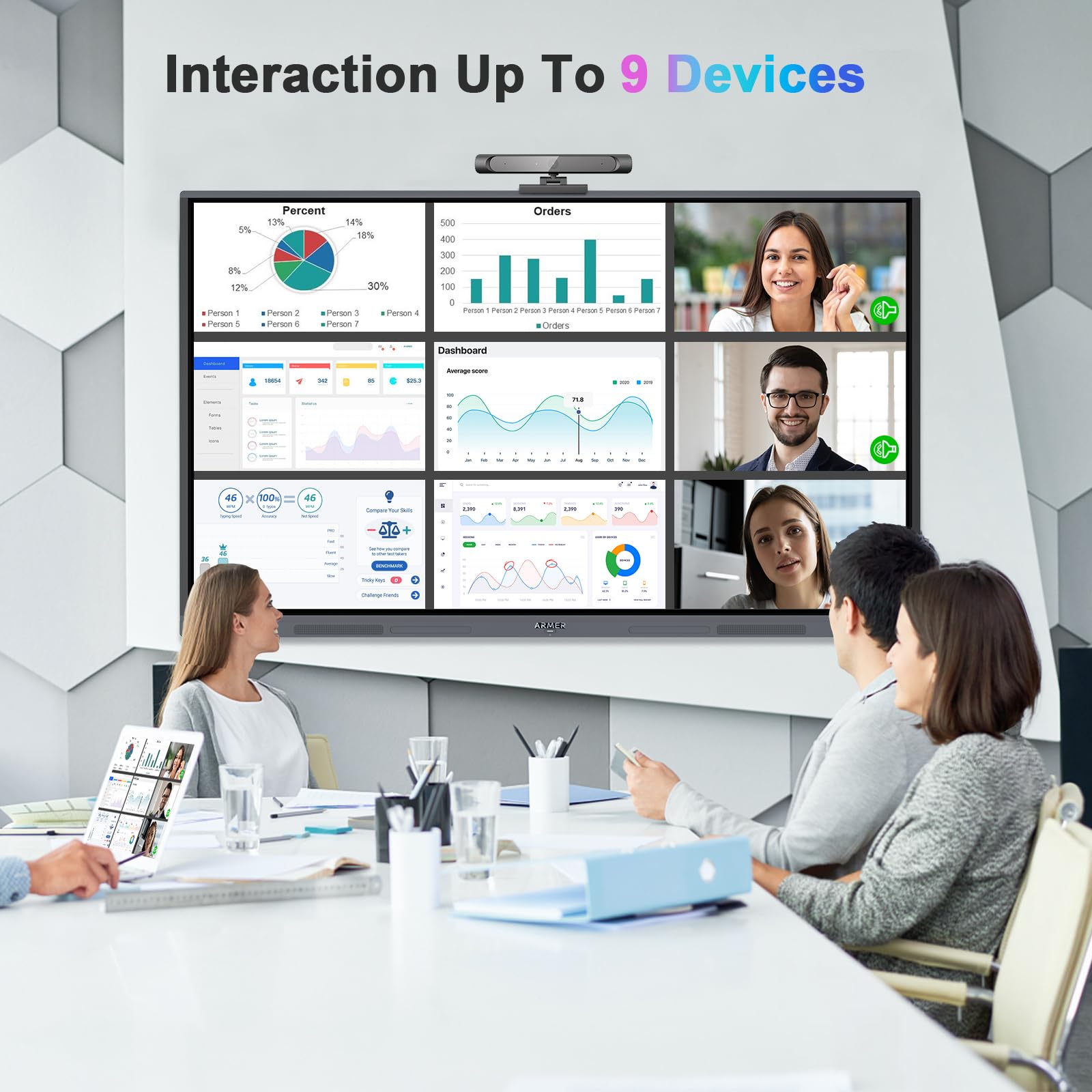 Mua Smart Board Collaboration Hub, 55'' 4K UHD Digital Electronic ...