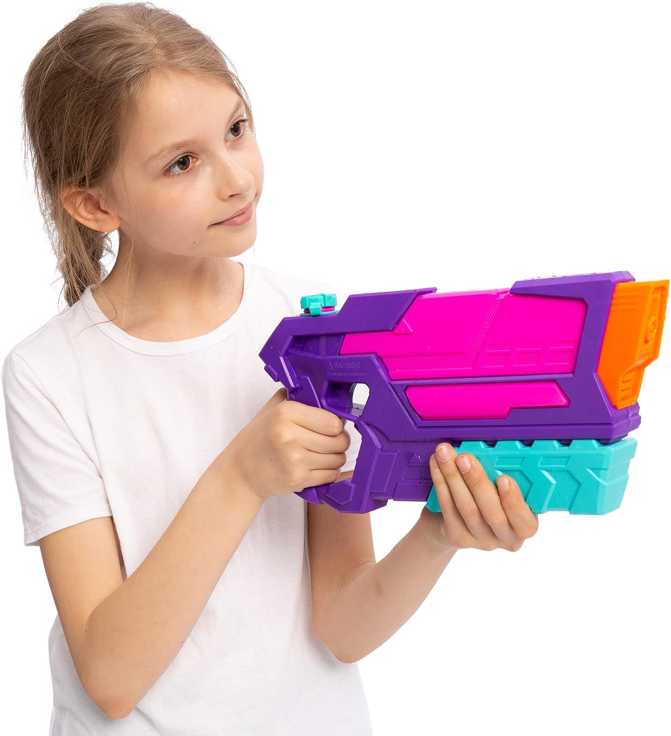 JOYIN Pink Aqua Phaser High Capacity Purple Water Gun Super Water ...
