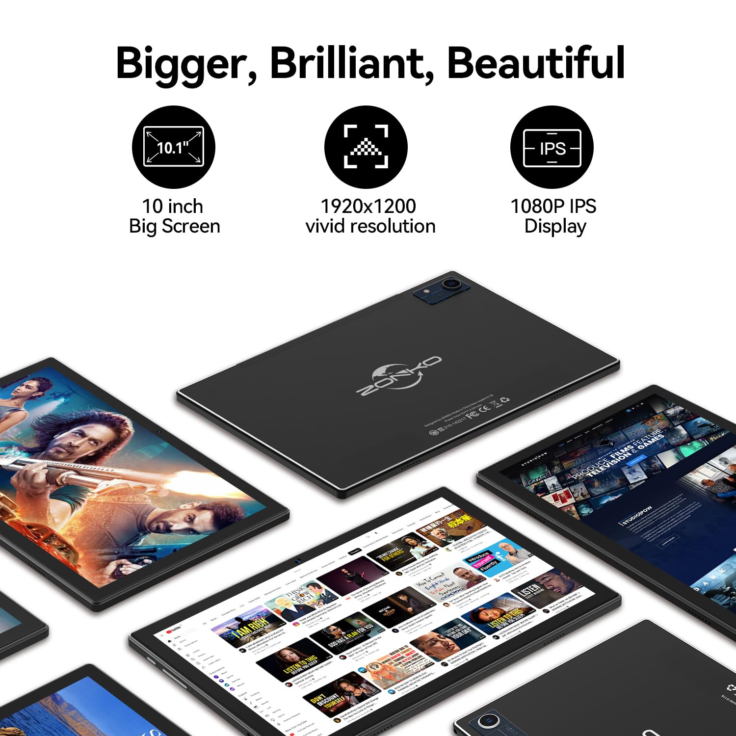 Mua 【2024 Newest Tablet】Android Tablet with Keyboard, 16(8+8)GB RAM ...