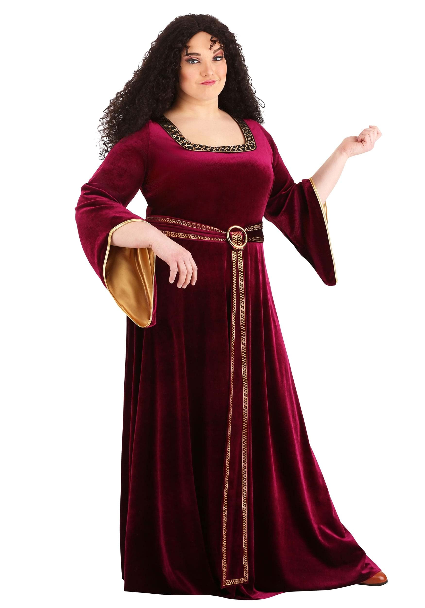 Mua Fun Costumes Plus Size Tangled Mother Gothel Costume 1X trên Amazon ...