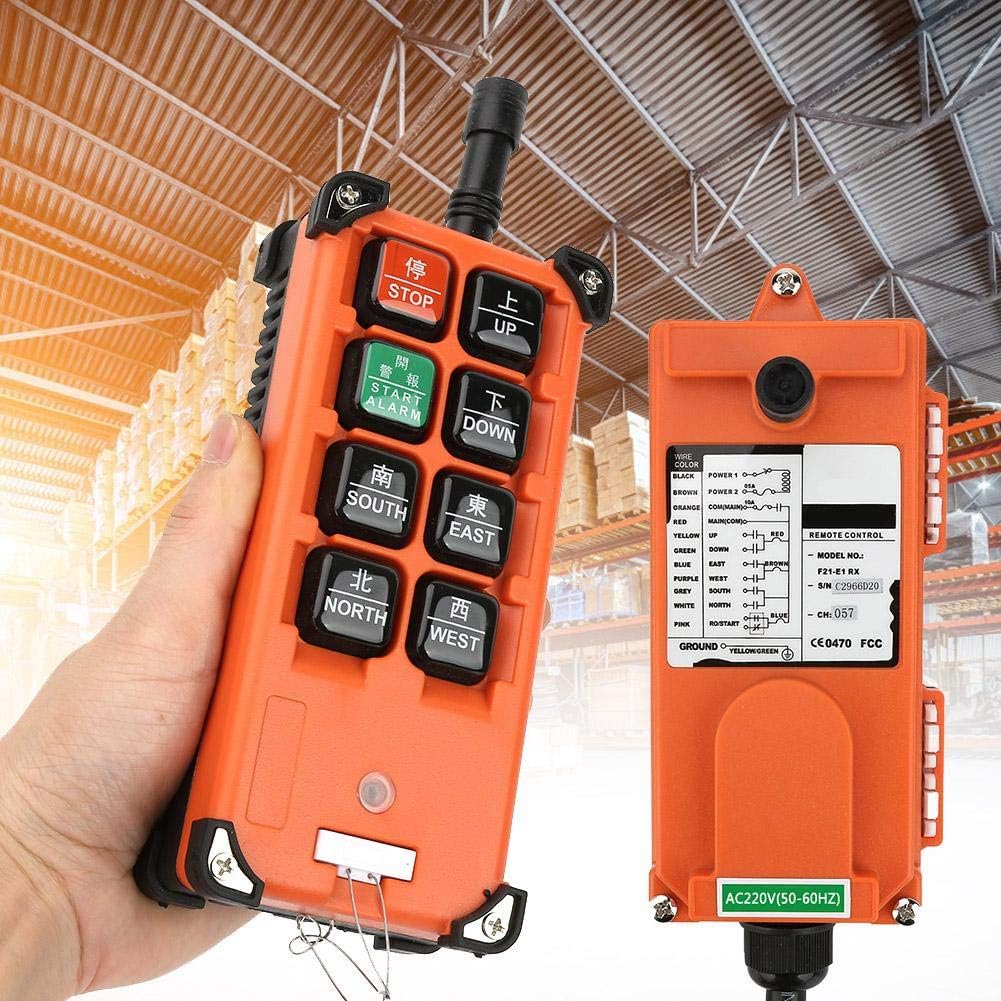 Electric Hoist Remote Wireless Remote Controller Crane Push Button ...