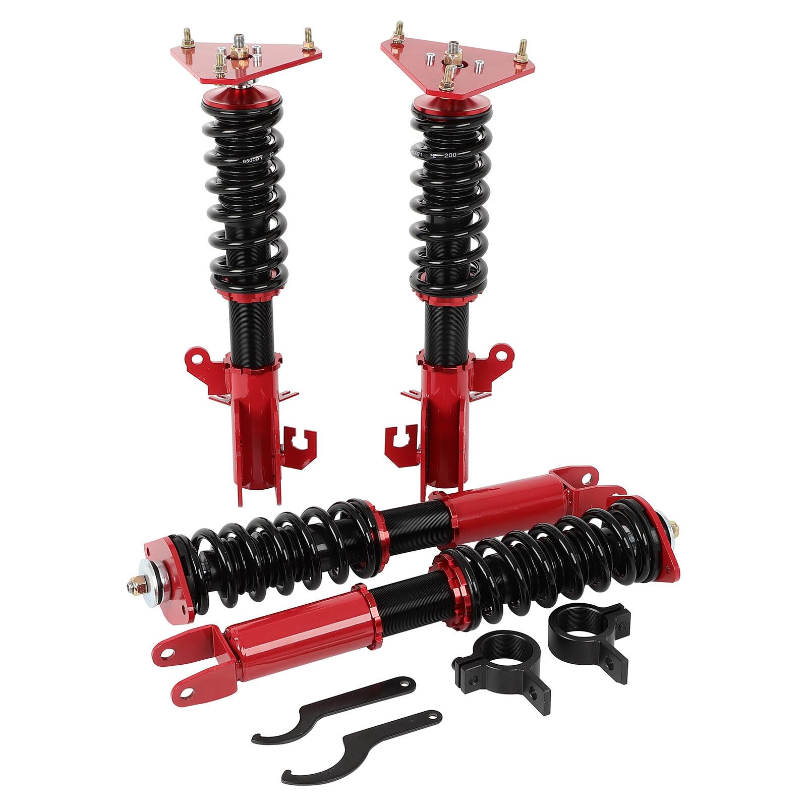 Coilover Height Adjustable Struts Shocks Coilovers ECCPP Fit for Nissan ...