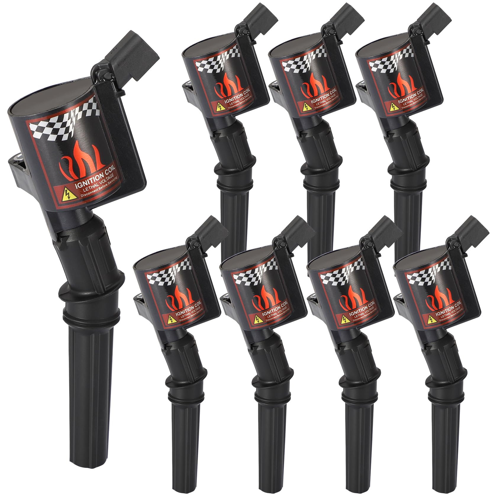 CarBole High Performance Coil Pack For F150 F250 F350 5.4L 4.6L V8 ...