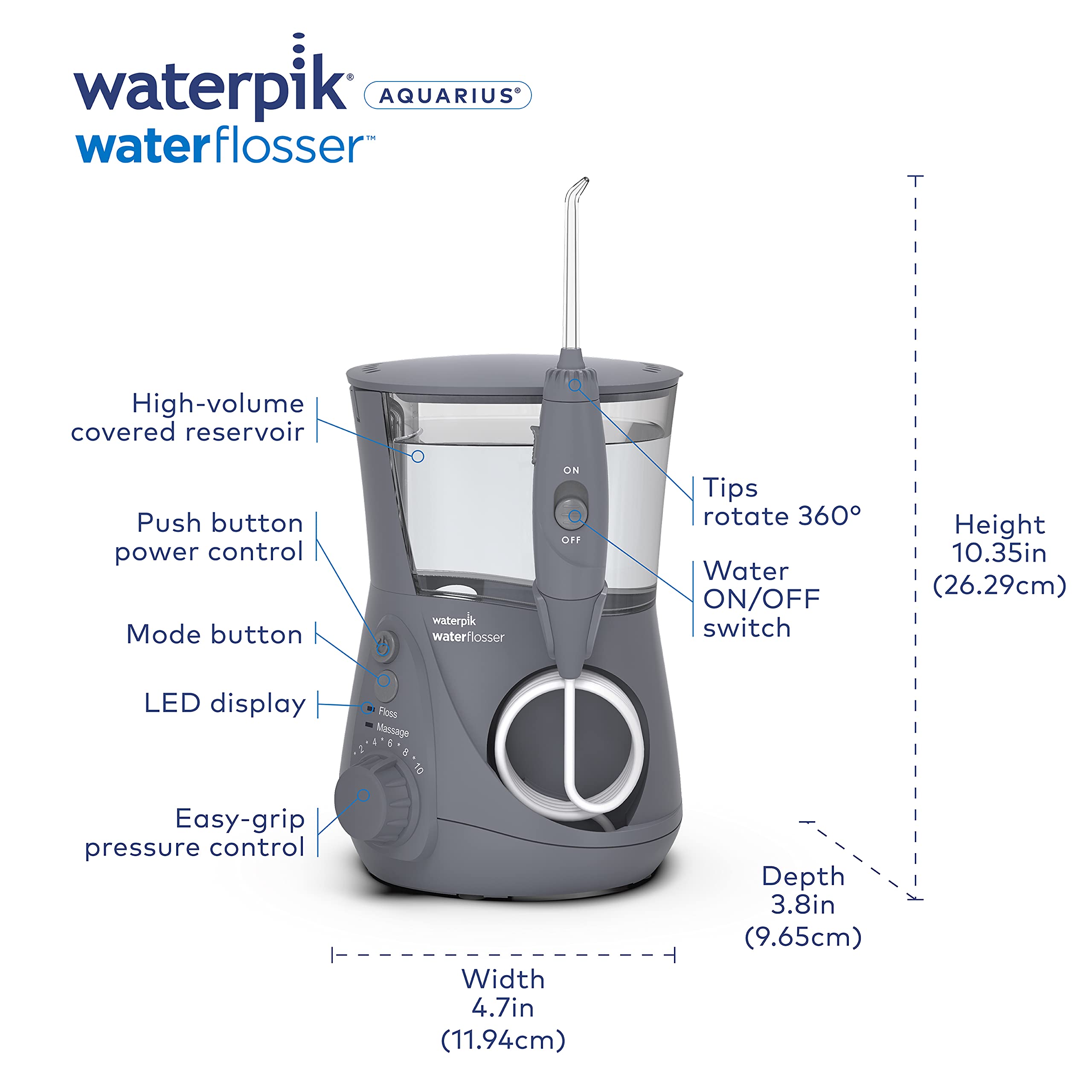 Mua Waterpik Aquarius Water Flosser Professional For Teeth, Gums ...