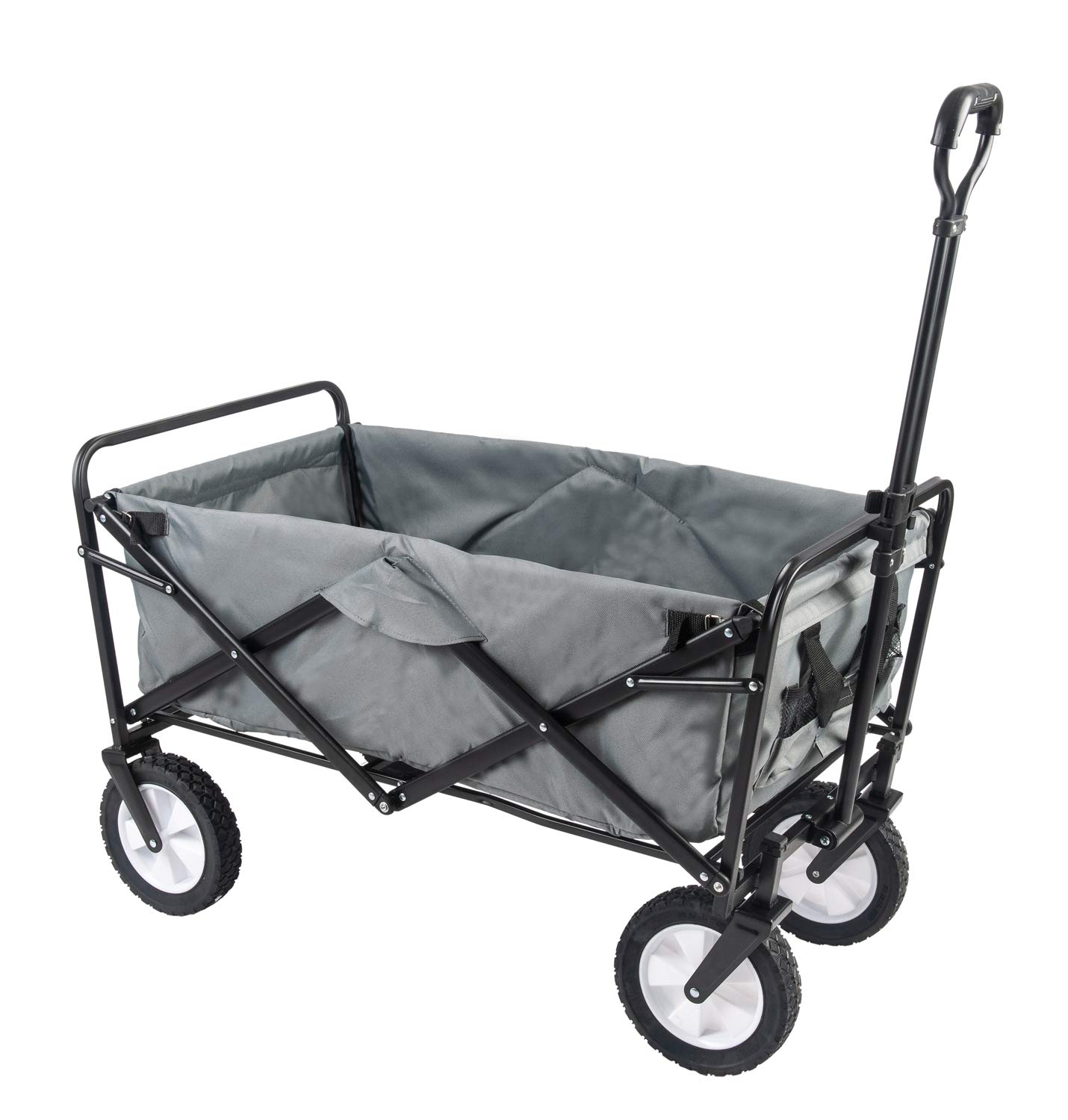 Buy GOJOOASIS Handcart, off-road transport trolley, outdoor wheelbarrow ...