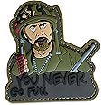 Amazon.com: Tropic Thunder PVC Patch: Humorous Morale Patch with Hook ...
