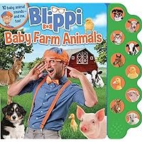 Blippi: Baby Farm Animals (10-Button Sound Books): Editors of Studio ...