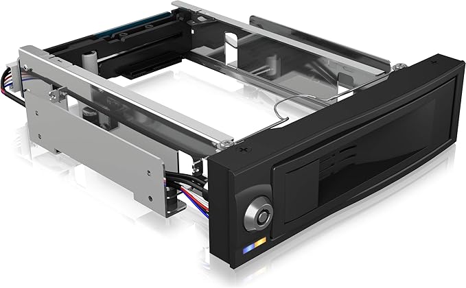 Icy Box 3, 5 Zoll Festplatten Wechselrahmen für 5: Amazon.de: Computer ...