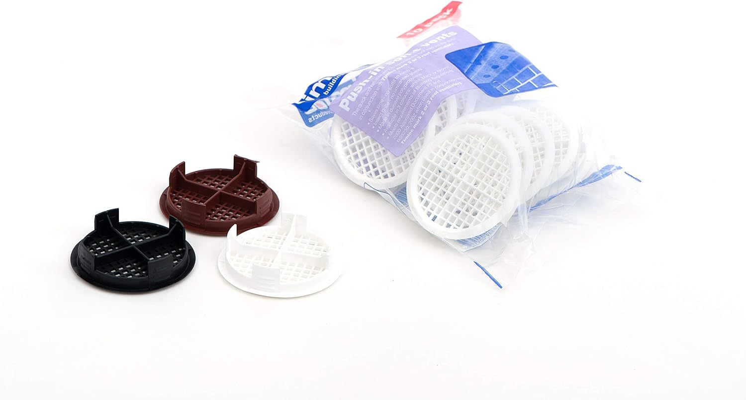 Timloc 1140 White Pack of 10 Push-in Soffit Vents – BigaMart